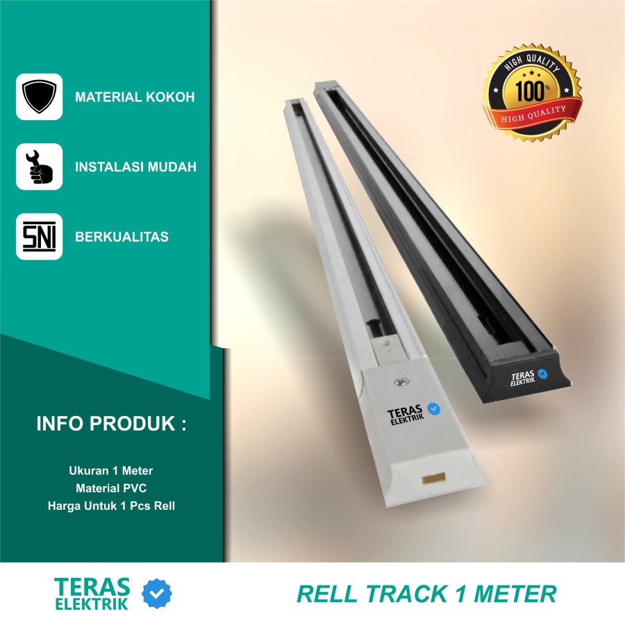 Rel Lampu sorot spot track 1Meter Rell track LED | Lazada Indonesia