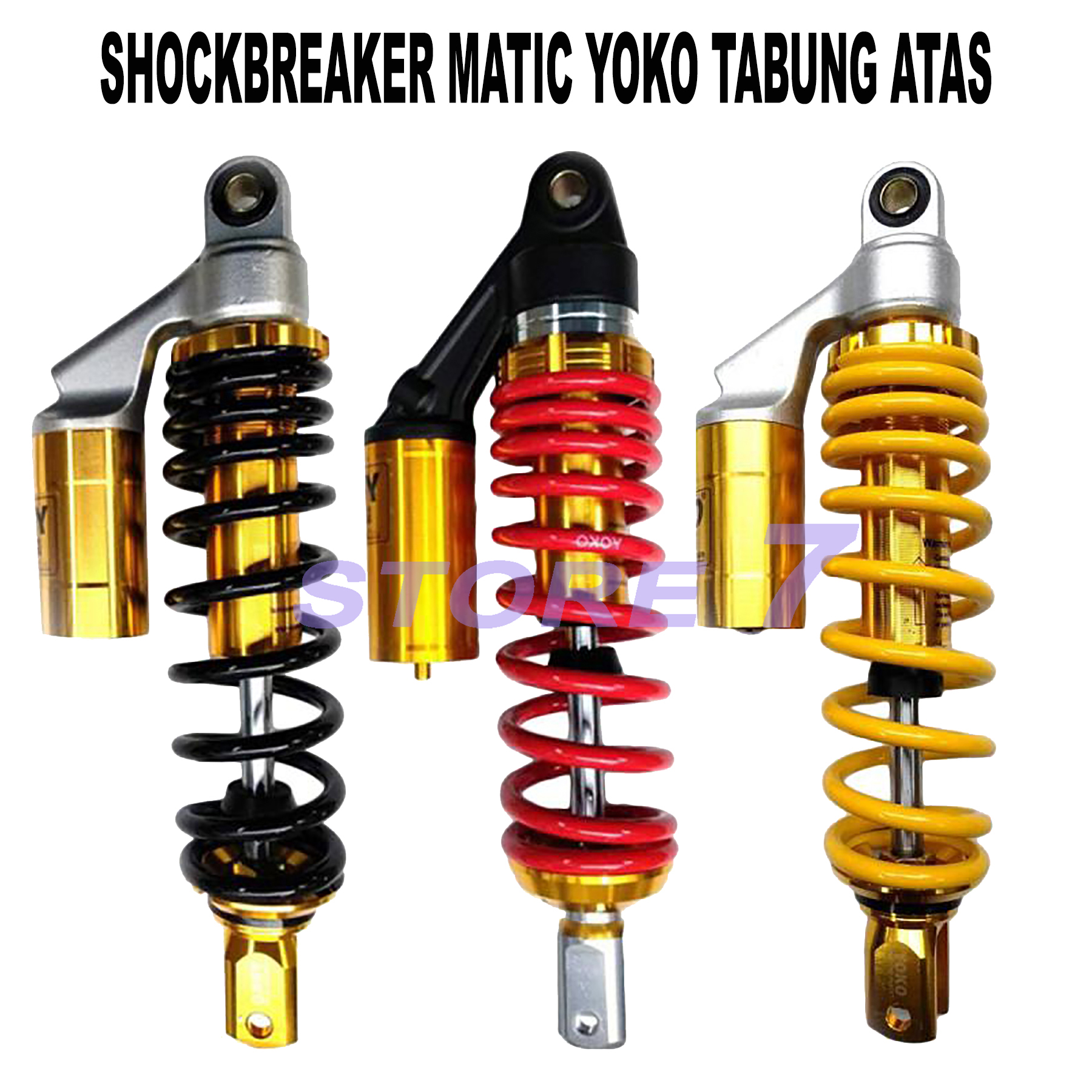 Shock breaker YOKO Tabung Atas Motor Matic - Shock Tabung Panjang 305MM ...