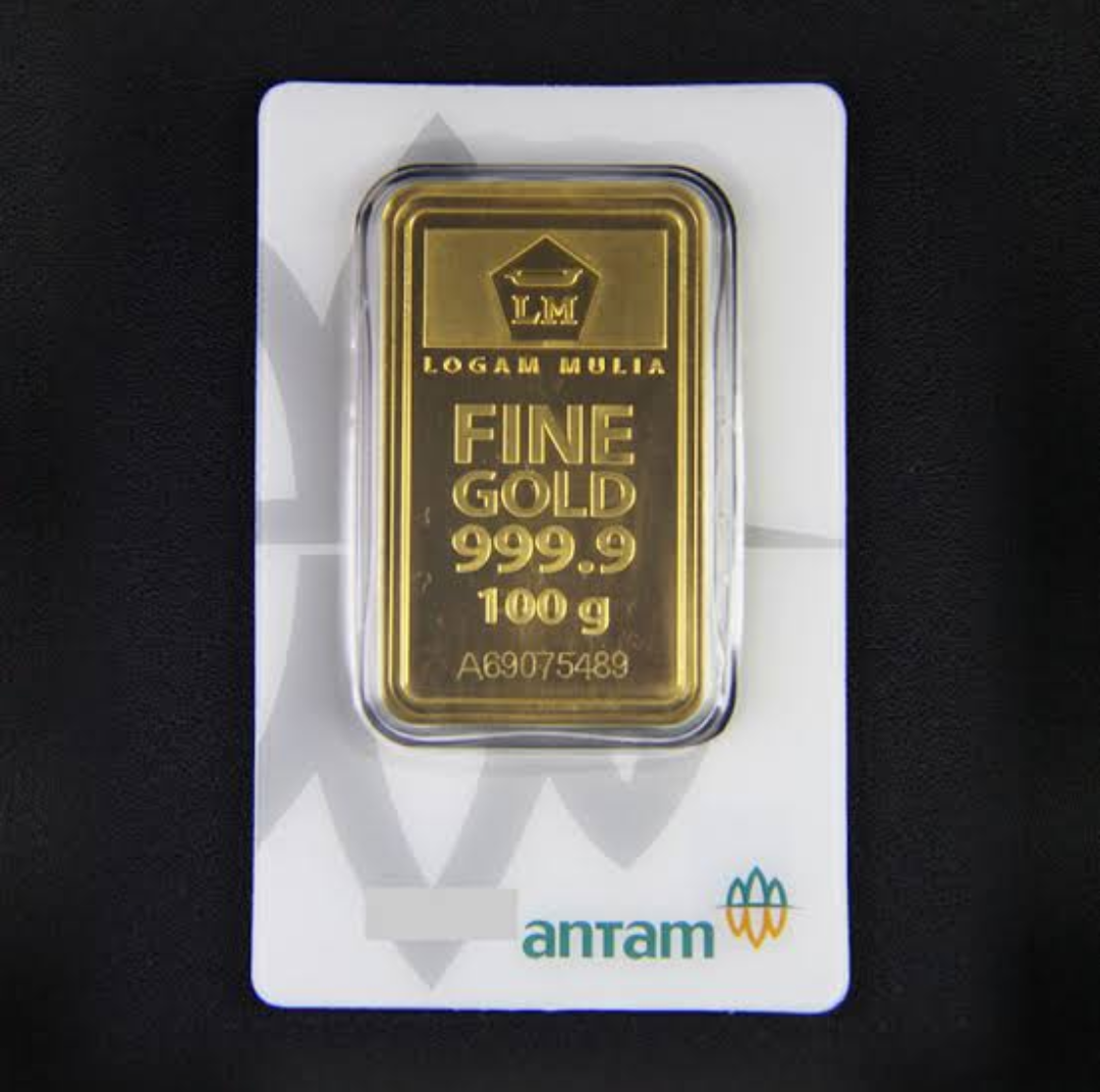 Logam Mulia Bersertifikat Antam 100 Gram | Lazada Indonesia