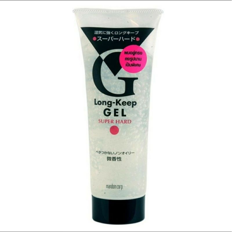 Gatsby Long Keep Mandom Hair Gel Super Hard 225g Original Pomade ...