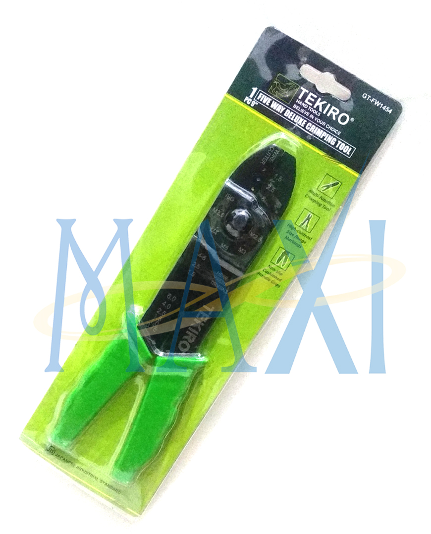 Tekiro tang press skun lima fungsi / crimping deluxe 9 inch (225 mm ...