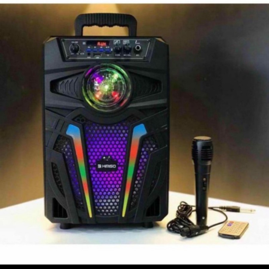 Karaoke Speaker Kimiso 4813 Music Box Bluetooth Wireless With ...