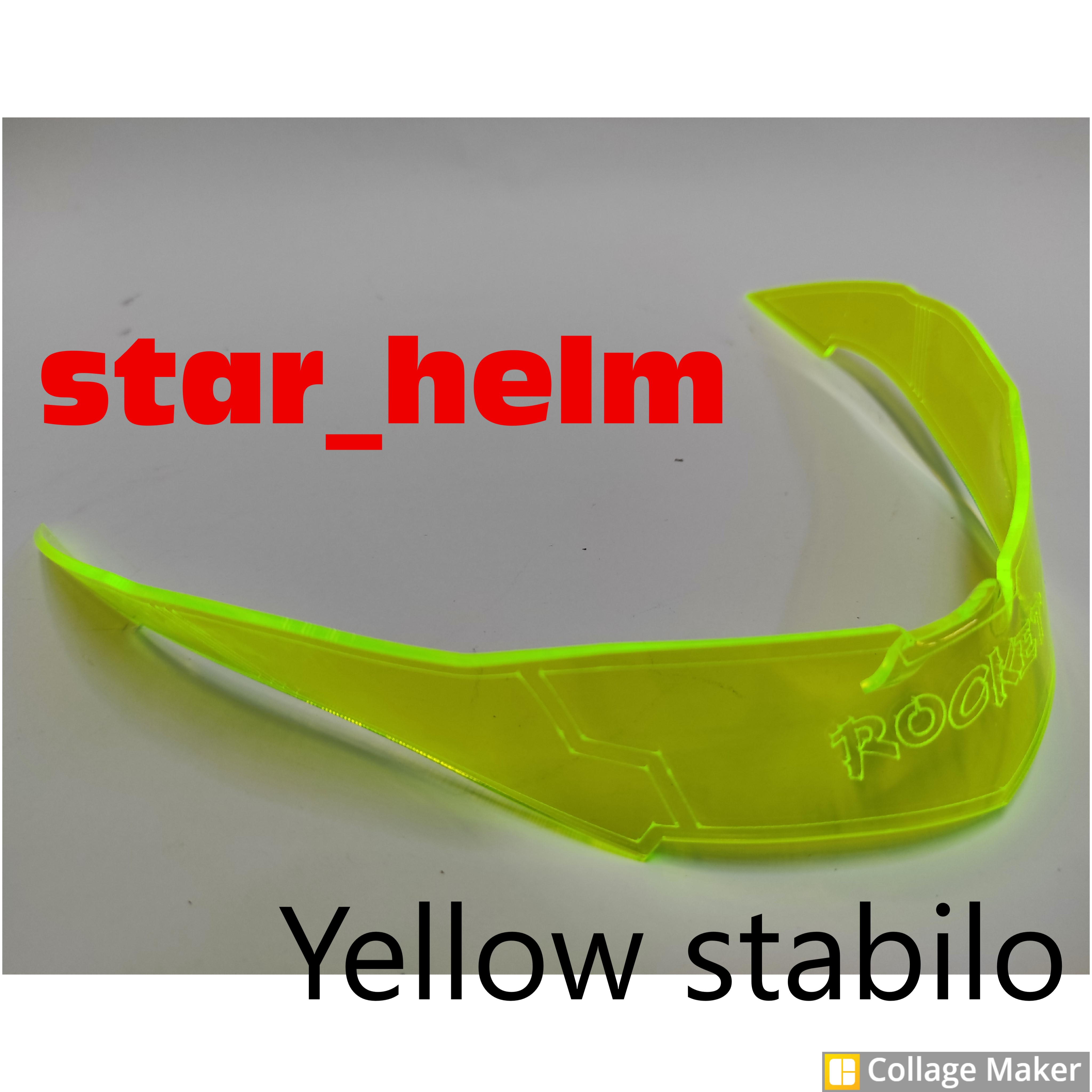 Spoiler Helm KYT X Rocket | Spoiler Helm KYT XRocket | Spoiler Helm KYT ...