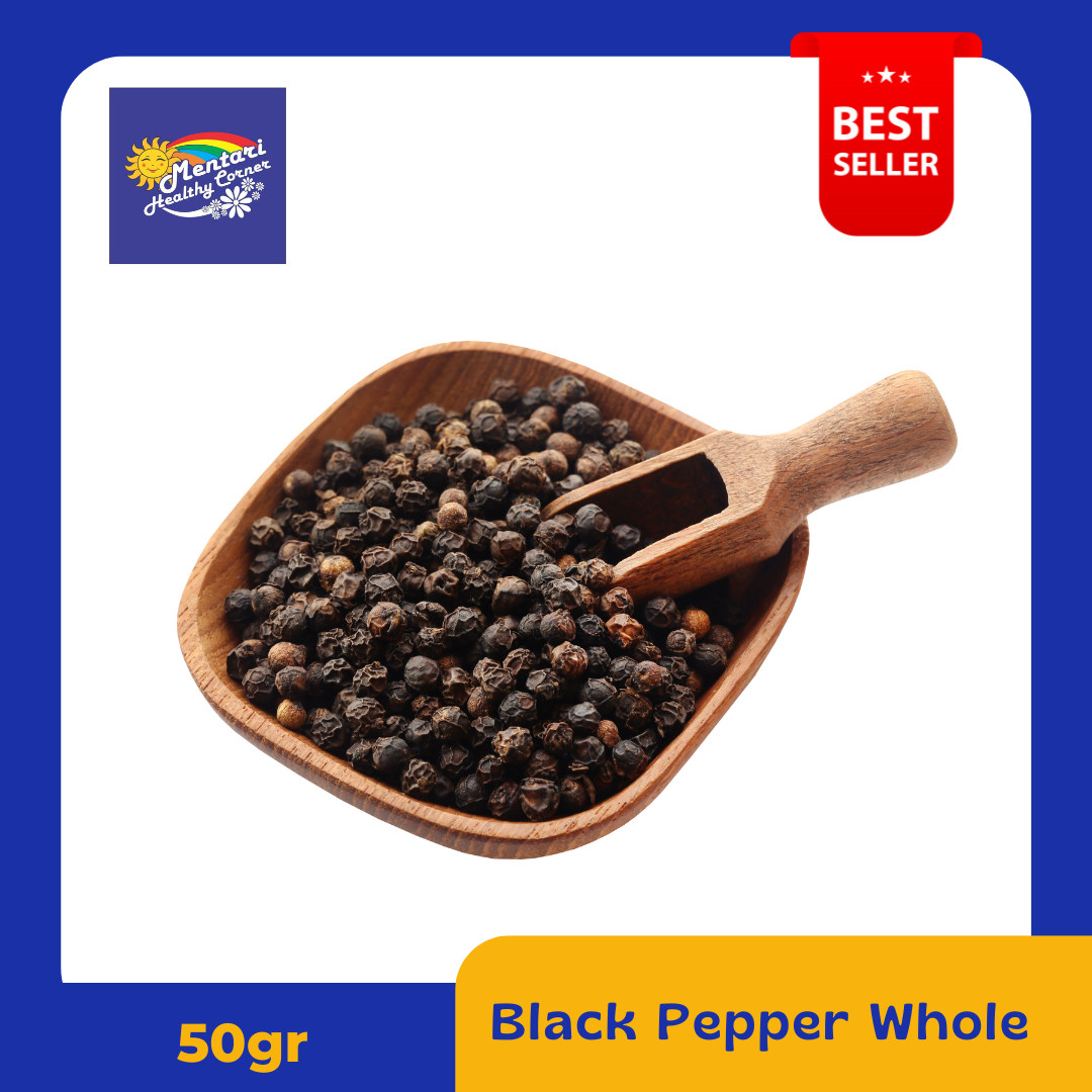 Lada Hitam Utuh 50gr / Black Pepper Whole 50gram | Lazada Indonesia