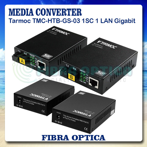 Tarmoc TMC-HTB-GS-03 | Media Converter 1FO 1LAN Gigabit | HTB GS03 ...