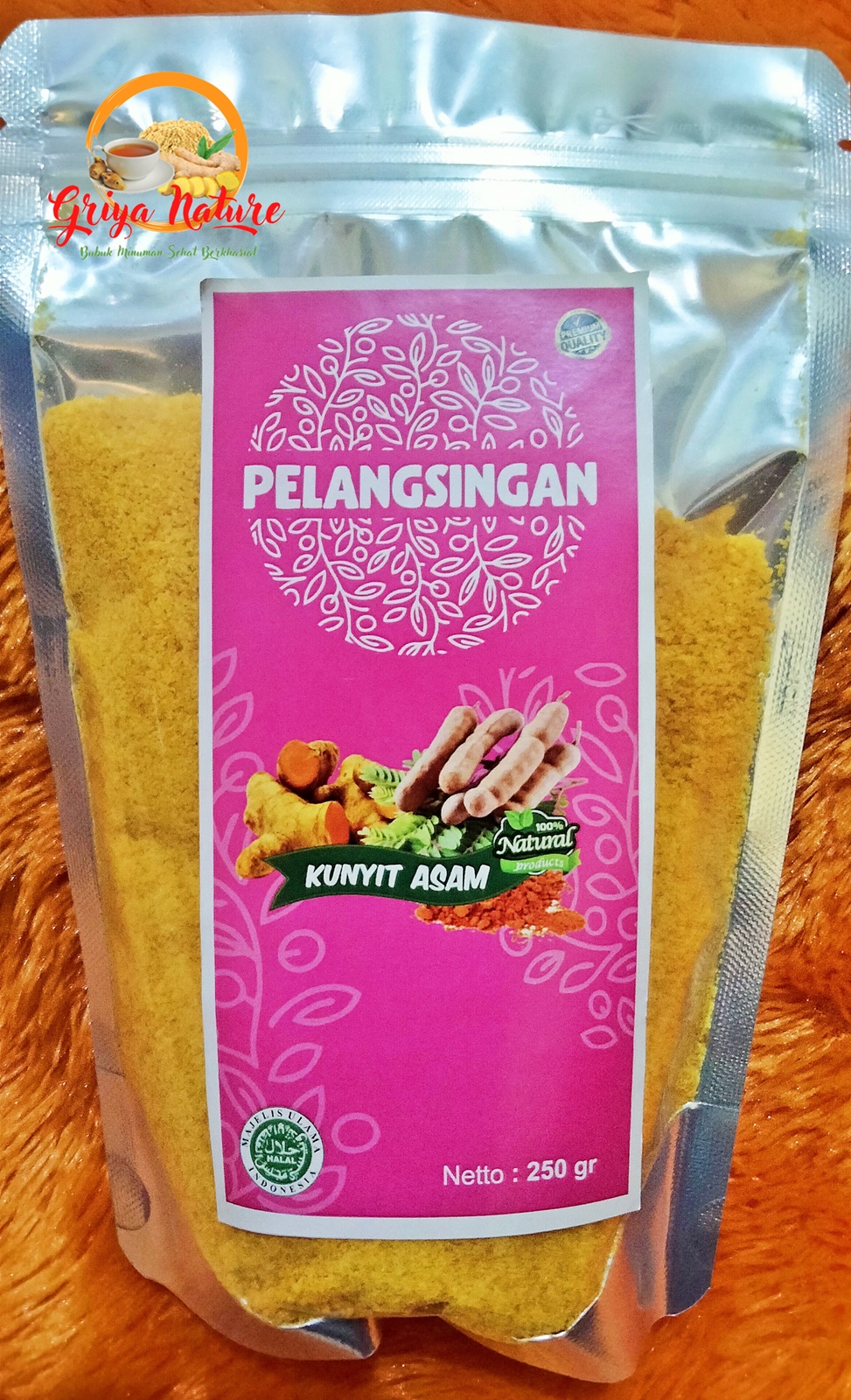 PROMO [COD] Minuman Ekstrak Kunyit Asam Bubuk Instant Herbal ...