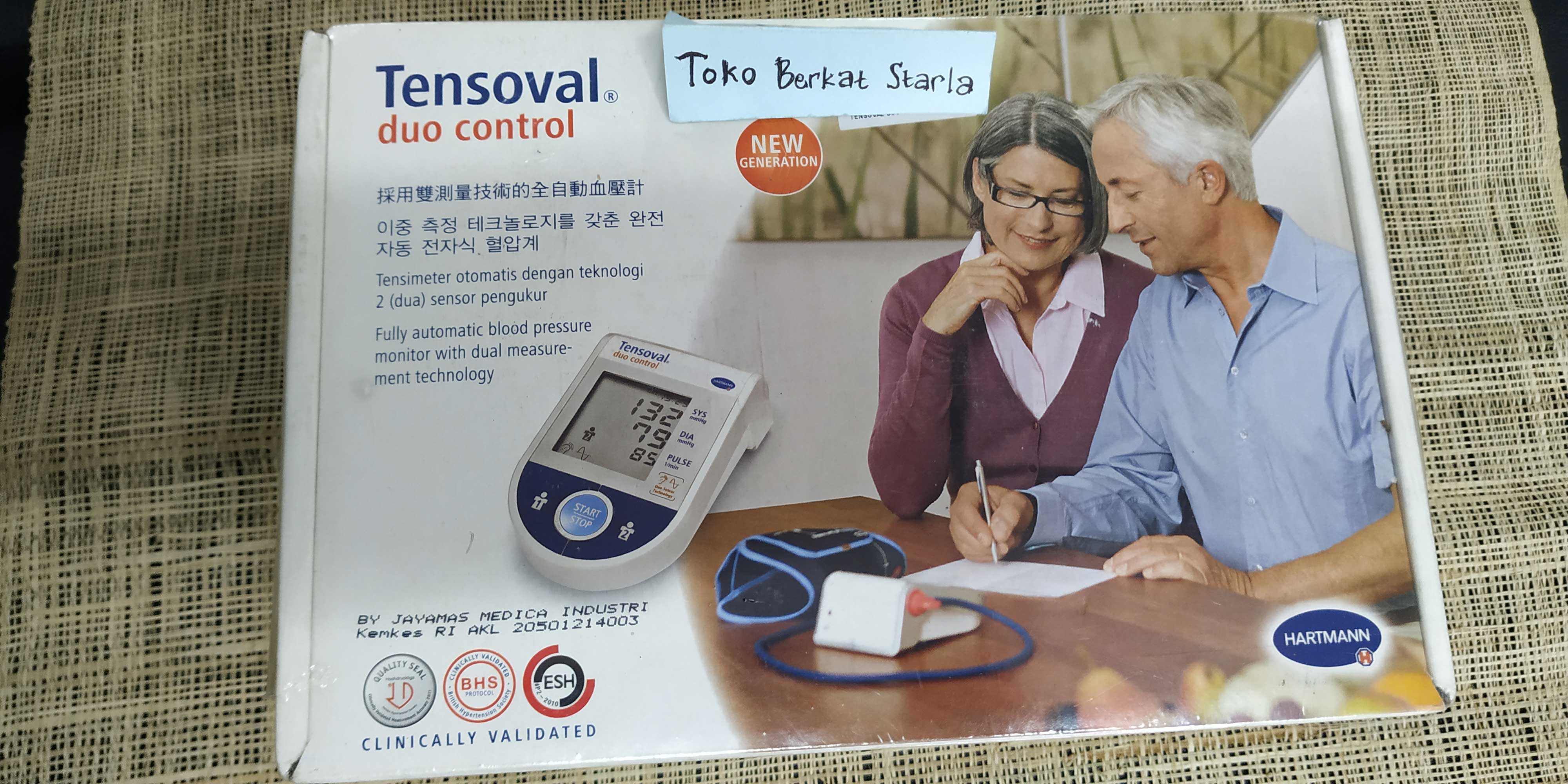 Alat Ukur Tekanan Darah/ Alat Ukur Tensi/ Tensimeter/ Tensoval Duo ...