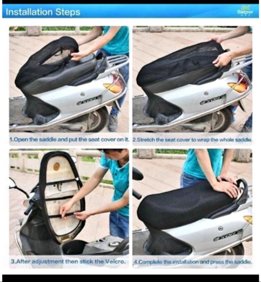 Jaring Jok Motor Large XTRA LARGE XL XXL nmax pcx jaring jok anti panas ...