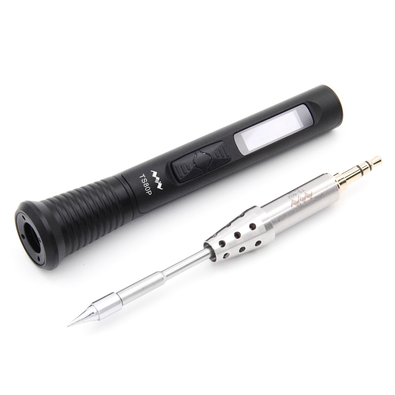 TS80P Mini Electric Soldering Iron Station Portable PU Organizer Bag ...