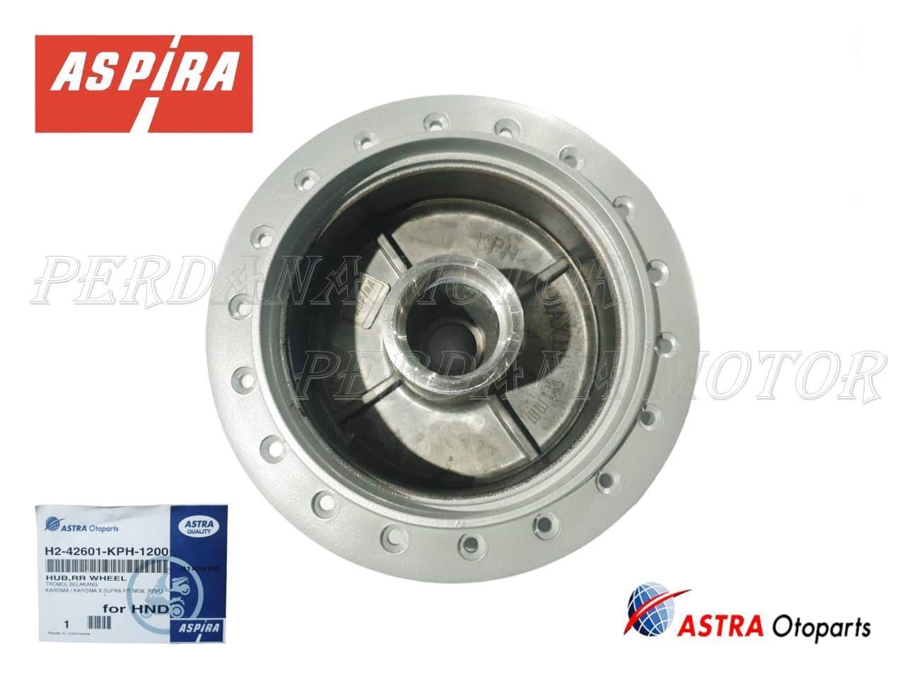 TROMOL BELAKANG KARISMA SUPRA FIT NEW REVO MERK ASPIRA KUALITAS ORI H2 ...