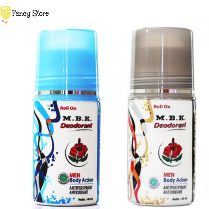 MBK [MH] Deodorant Roll On 40 mL Men Hitam | Lazada Indonesia