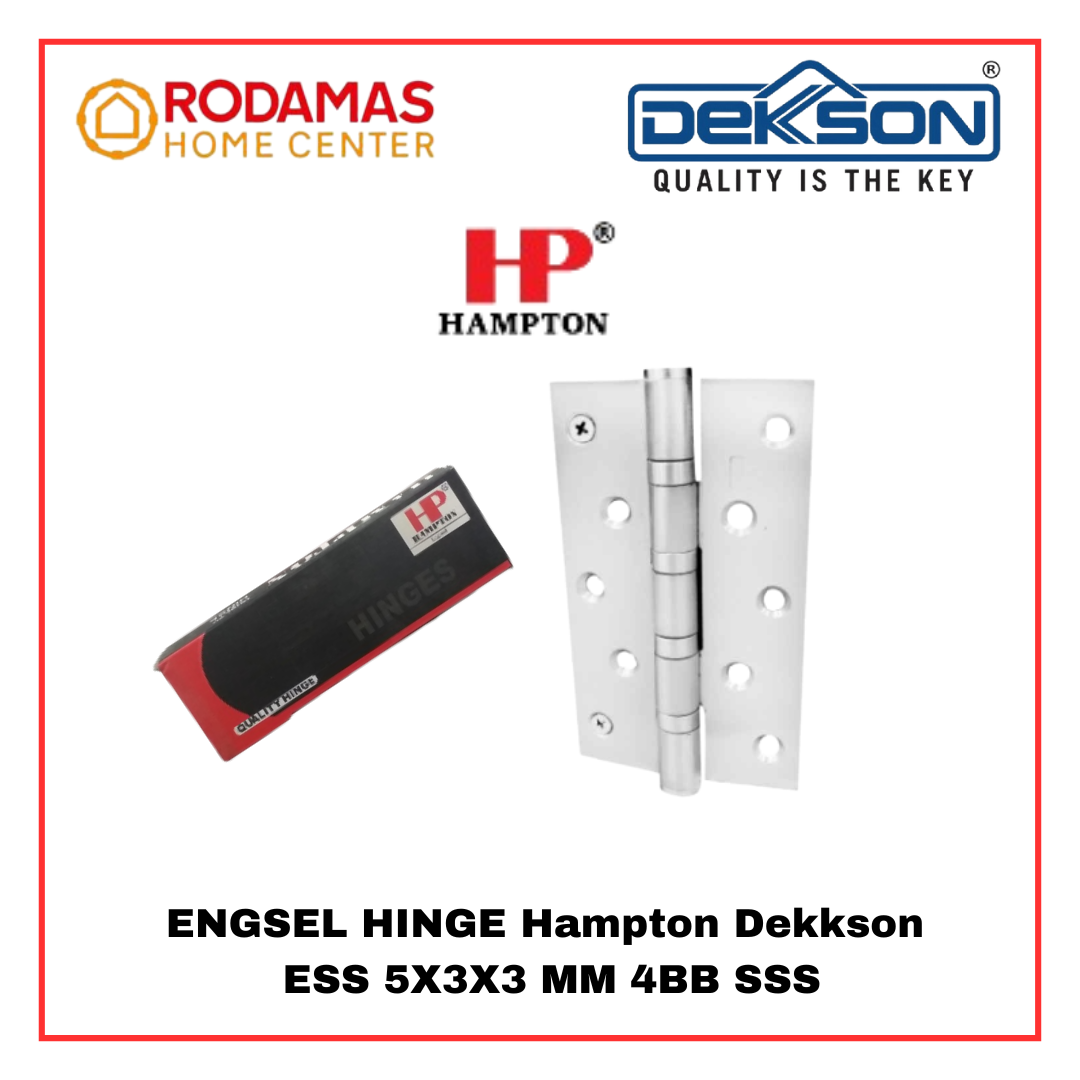 ENGSEL Hinge Hampton Dekkson ESS 5x3x3 mm 4BB SSS/ENGSEL PINTU | Lazada Indonesia