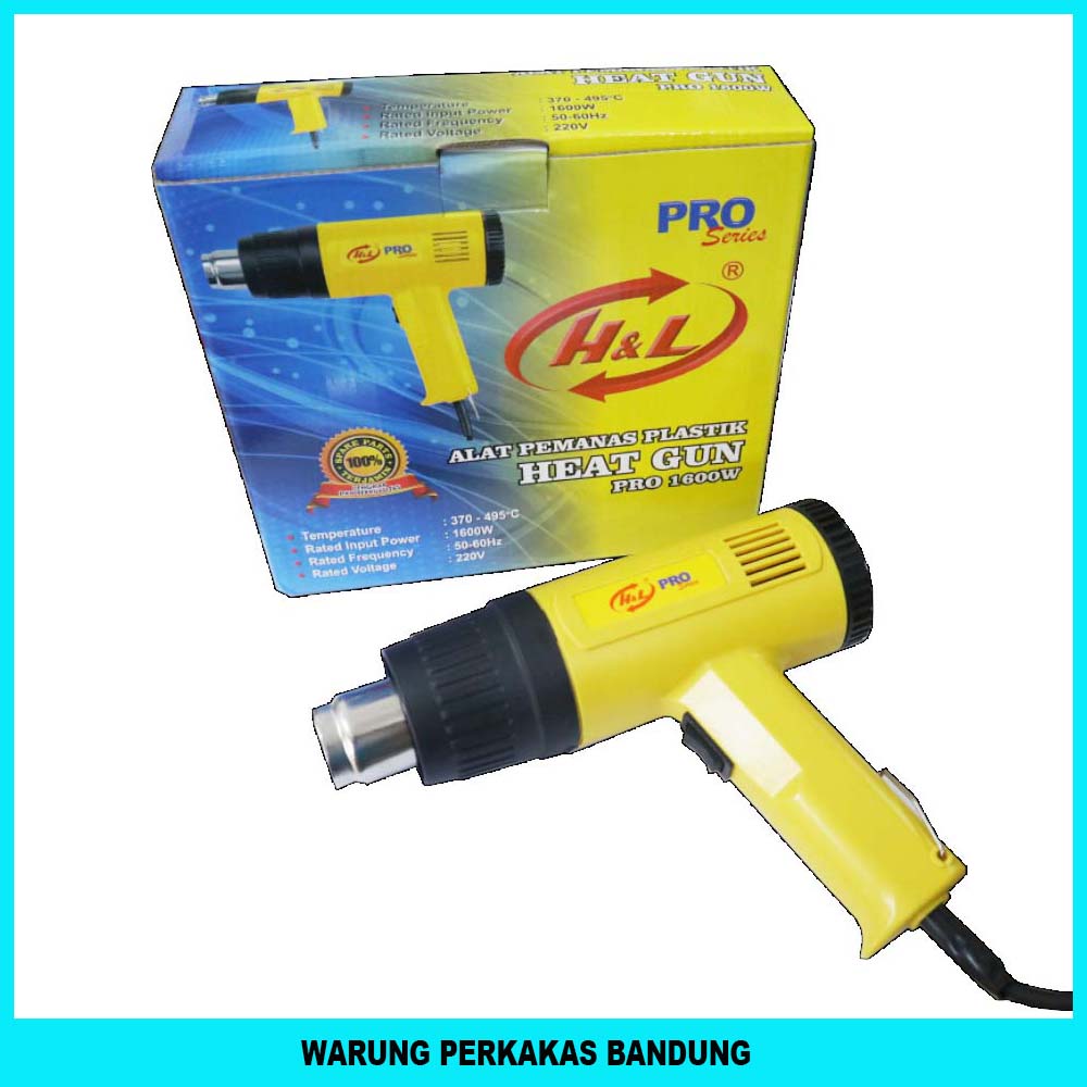 H&L Hot Gun Hot Air Gun Pemanas Kaca Film Pemanas Sticker / HOT GUN ...