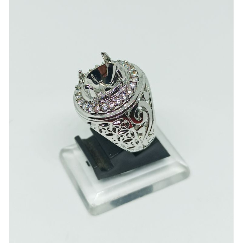 CINCIN/EMBAN/RING ALPAKA SUPER 10x8mm OVAL | Lazada Indonesia