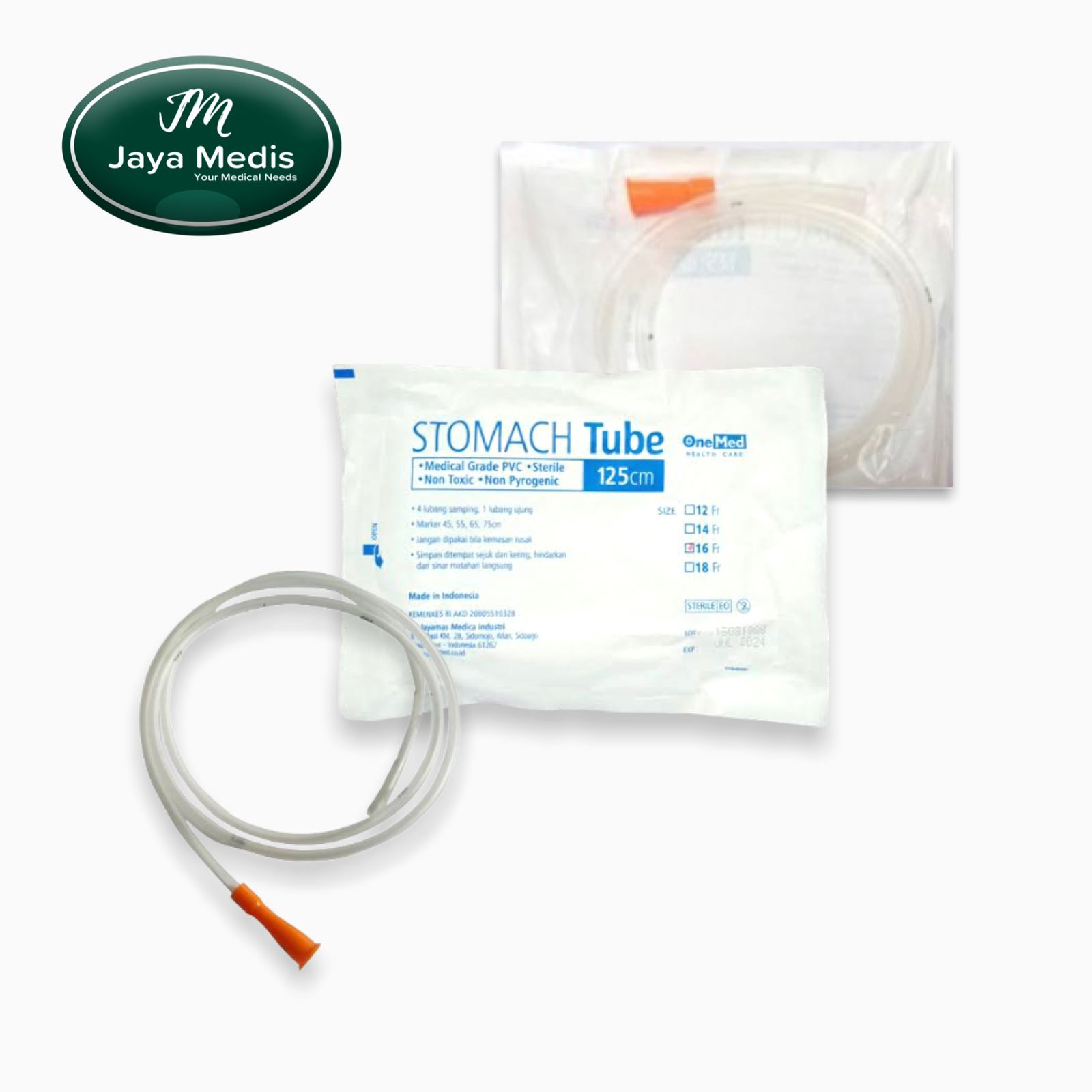 Selang Alat Bantu Makan - Stomach Tube NGT Feeding Tube - 125 Cm ...