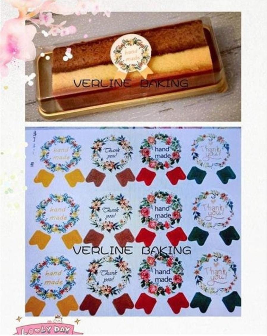 10 LEMBAR STICKER KERTAS TEMPELAN STICKER HAND MADE STICKER UNTUK ...