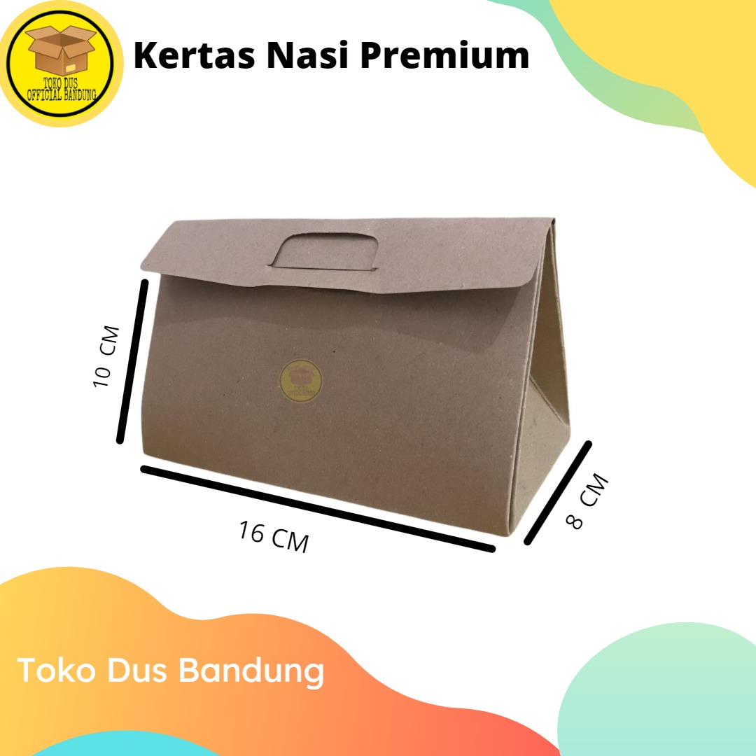 Kertas Nasi Kekinian/ Dus Nasi Kekinian/ Dus Nasi Kekinian/ Box Nasi ...