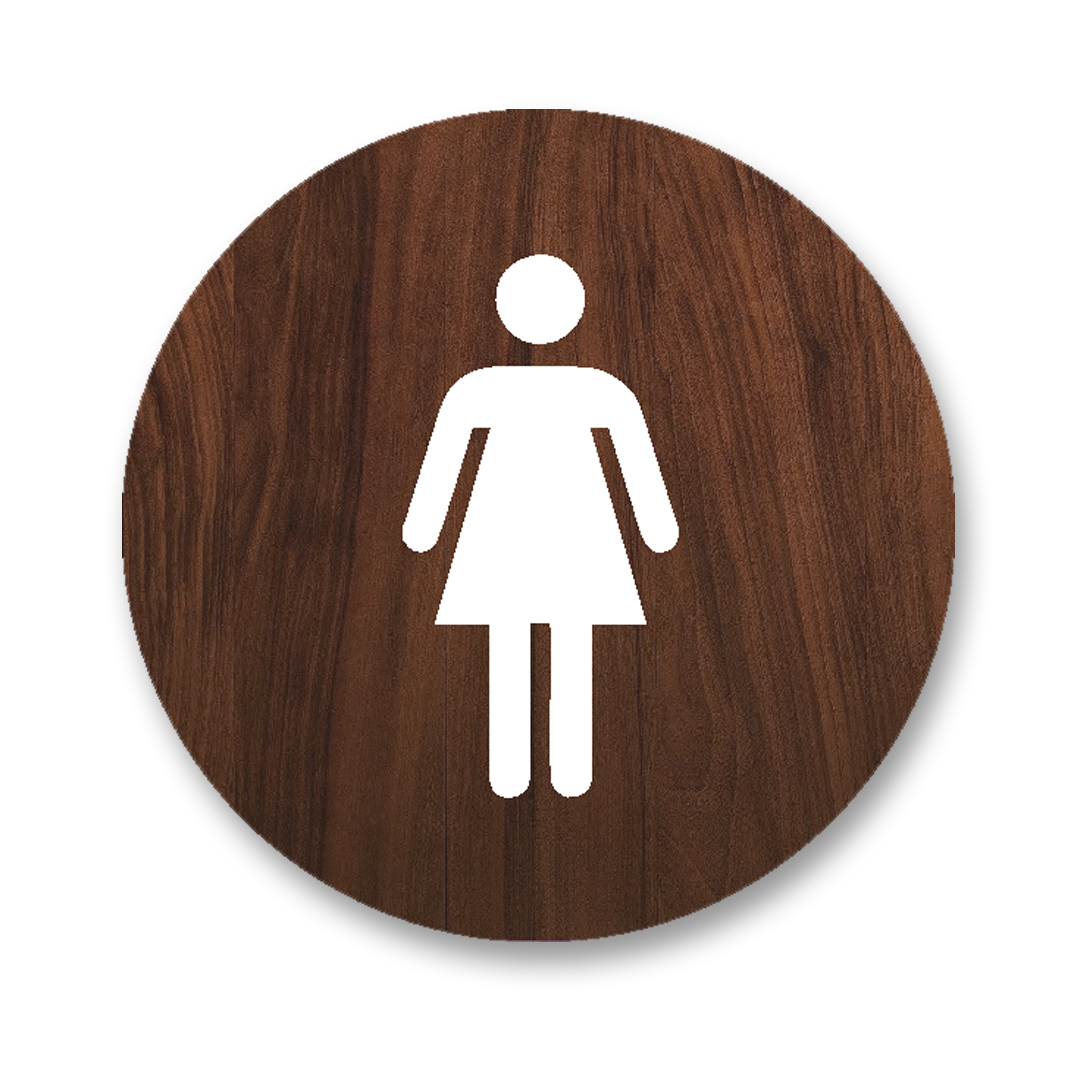 women toilet signage - papan tanda pintu toilet - women sign | Lazada ...