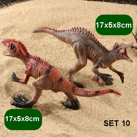 Mainan Anak Dinosaurus/Mainan Action Figure Dinosaur Karet /Mainan Dino ...