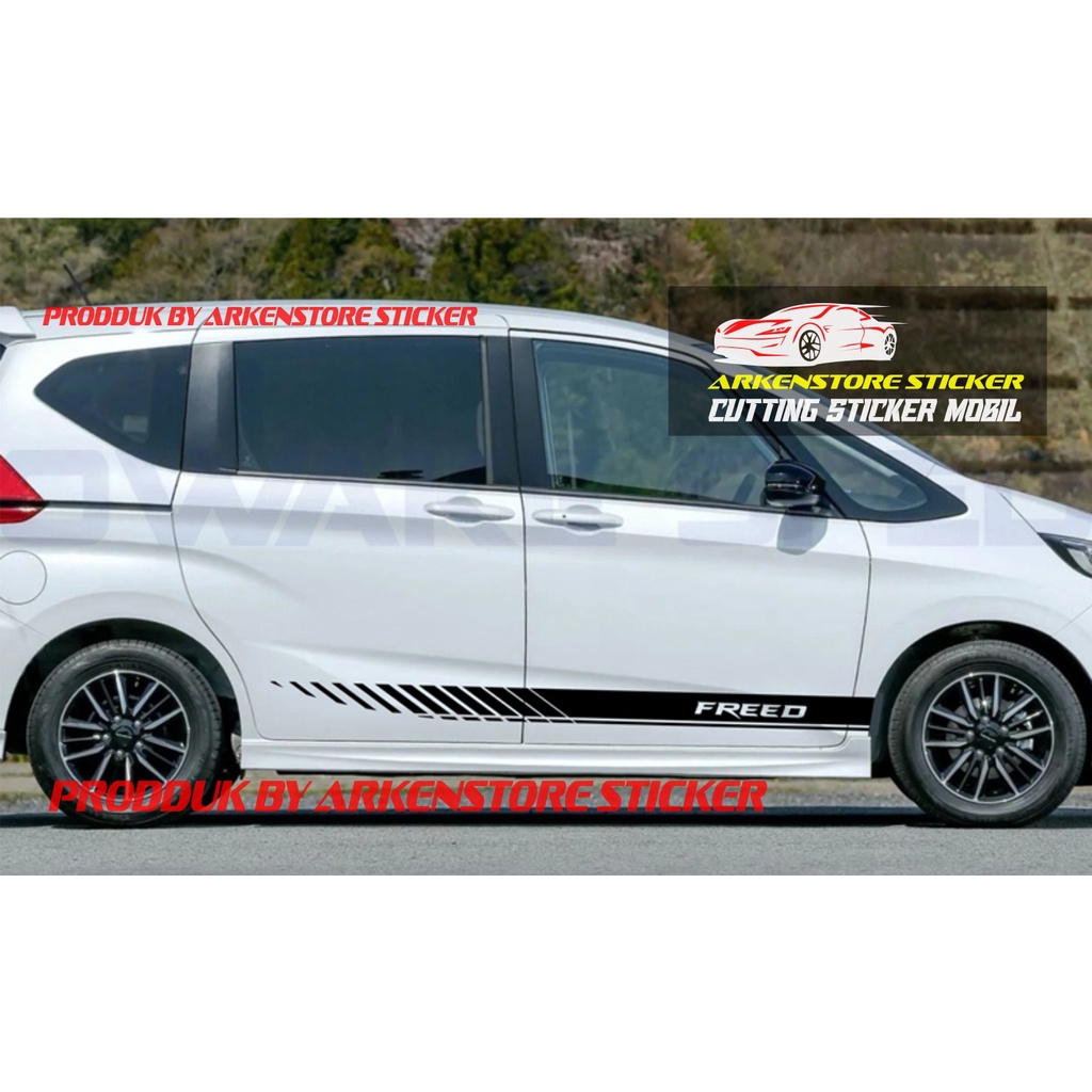 cutting sticker mobil freed stiker mobil honda freed terbaru | Lazada ...