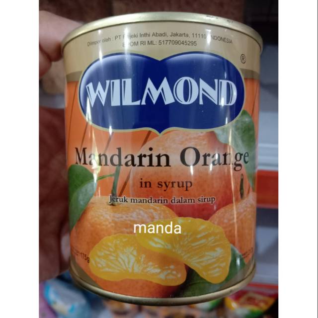 Wilmond jeruk mandarin dalam sirup buah jeruk kaleng | Lazada Indonesia