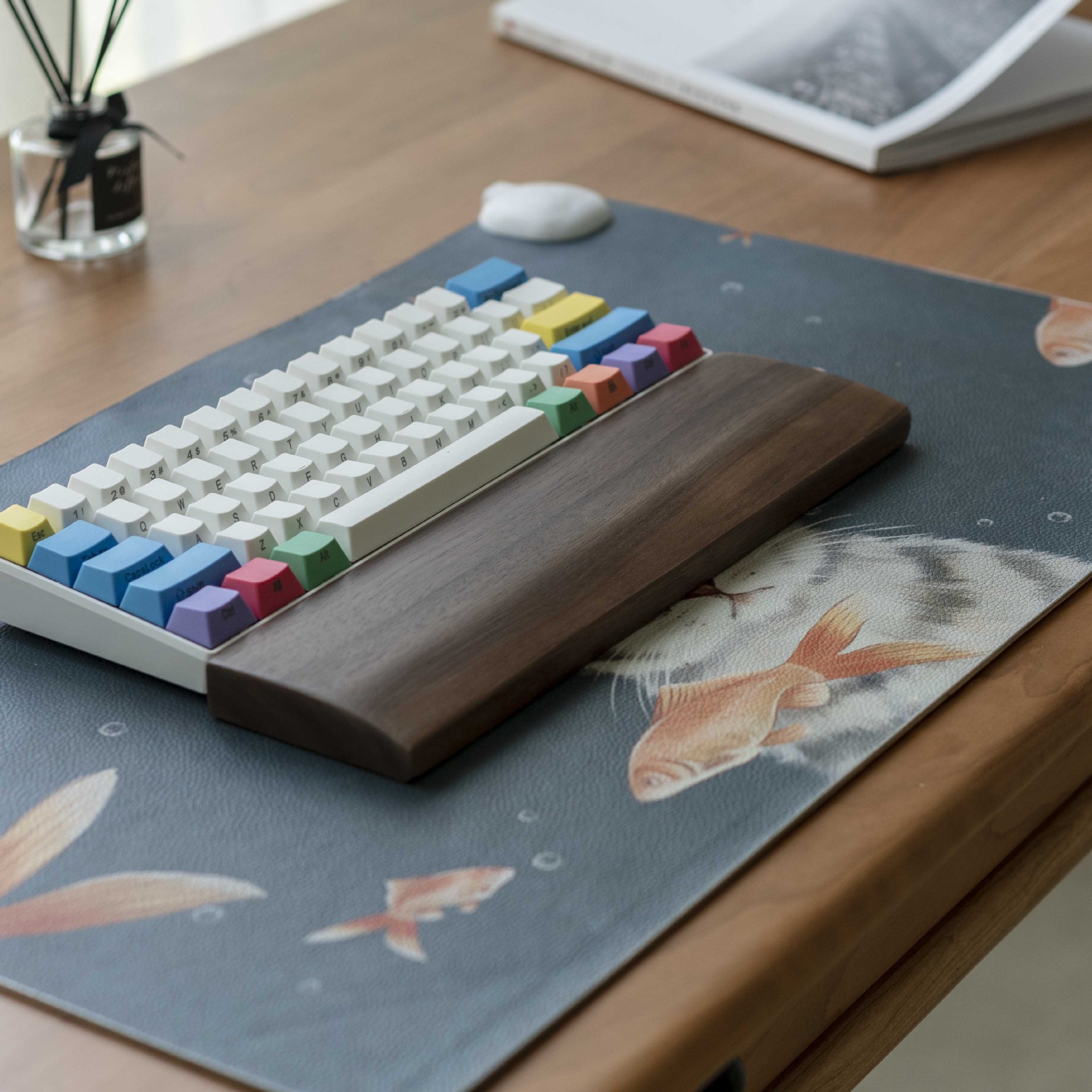 Mouse Kayu Pergelangan Tangan Mekanik Pad Pad untuk Pergelangan Tangan ...