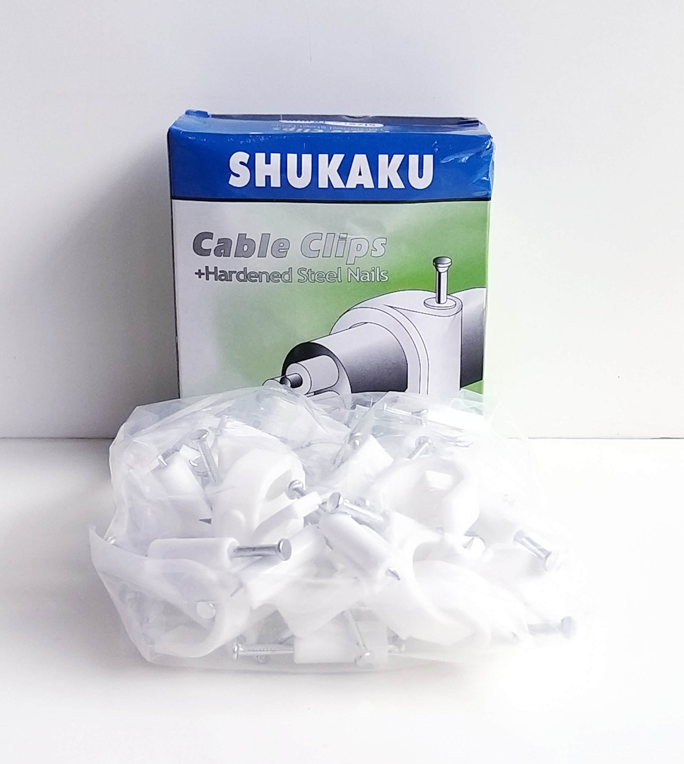 Klem Kabel / Cable Clip SHUKAKU 18MM Asli paku Beton | Lazada Indonesia