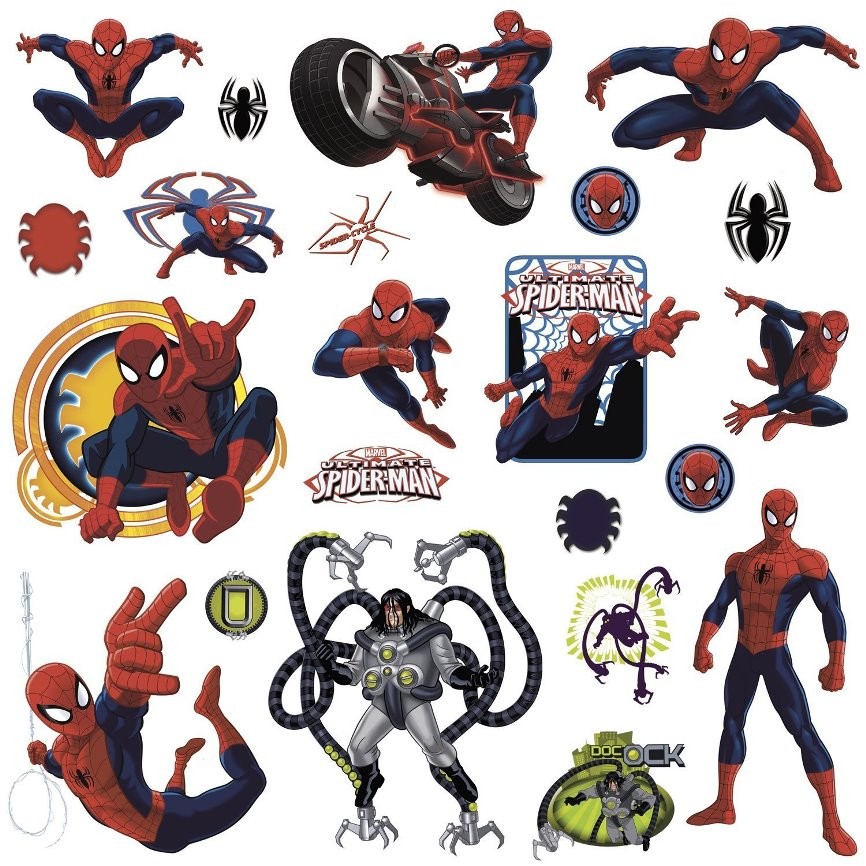Ultimate Spider-Man Wall Decals | Lazada Indonesia