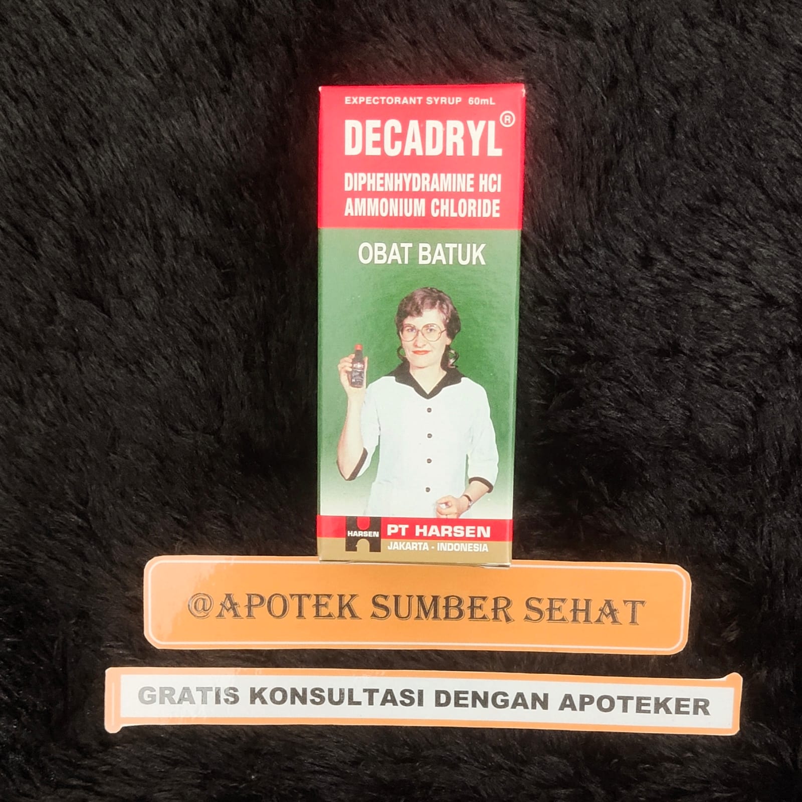 Decadryl Dekadryl Dekadril Sirup 60 ml Obat Batuk Berdahak Expectorant ...