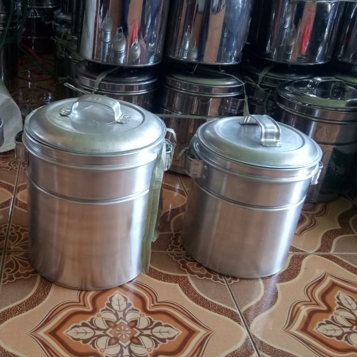 dandang bakso mini alumini uk 24 | Lazada Indonesia