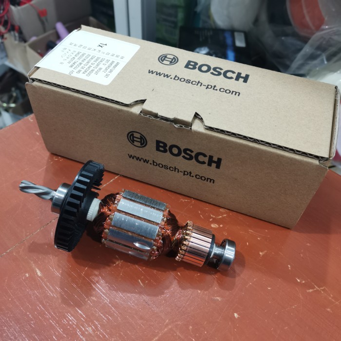 ARMATURE BOSCH GBM 350 ORIGINAL ANGKER MOTOR BOR BOSCH GBM350 | Lazada ...