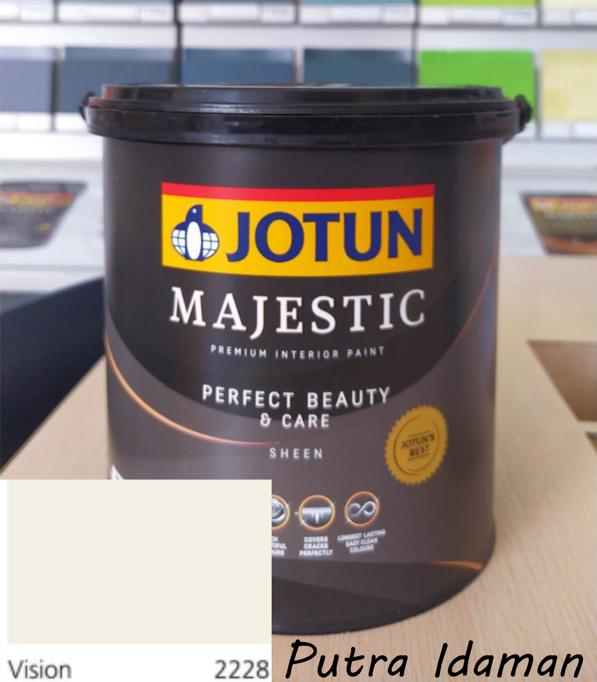 Cat Jotun Majestic perfect beauty and care / Vision 2228 | Lazada Indonesia