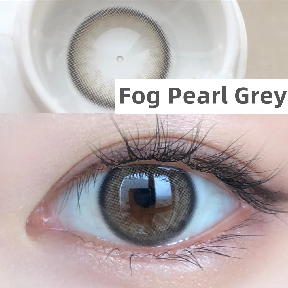 【COD&AKL】mysticeyes softlens Twilight seri Grey and brown color lensa ...