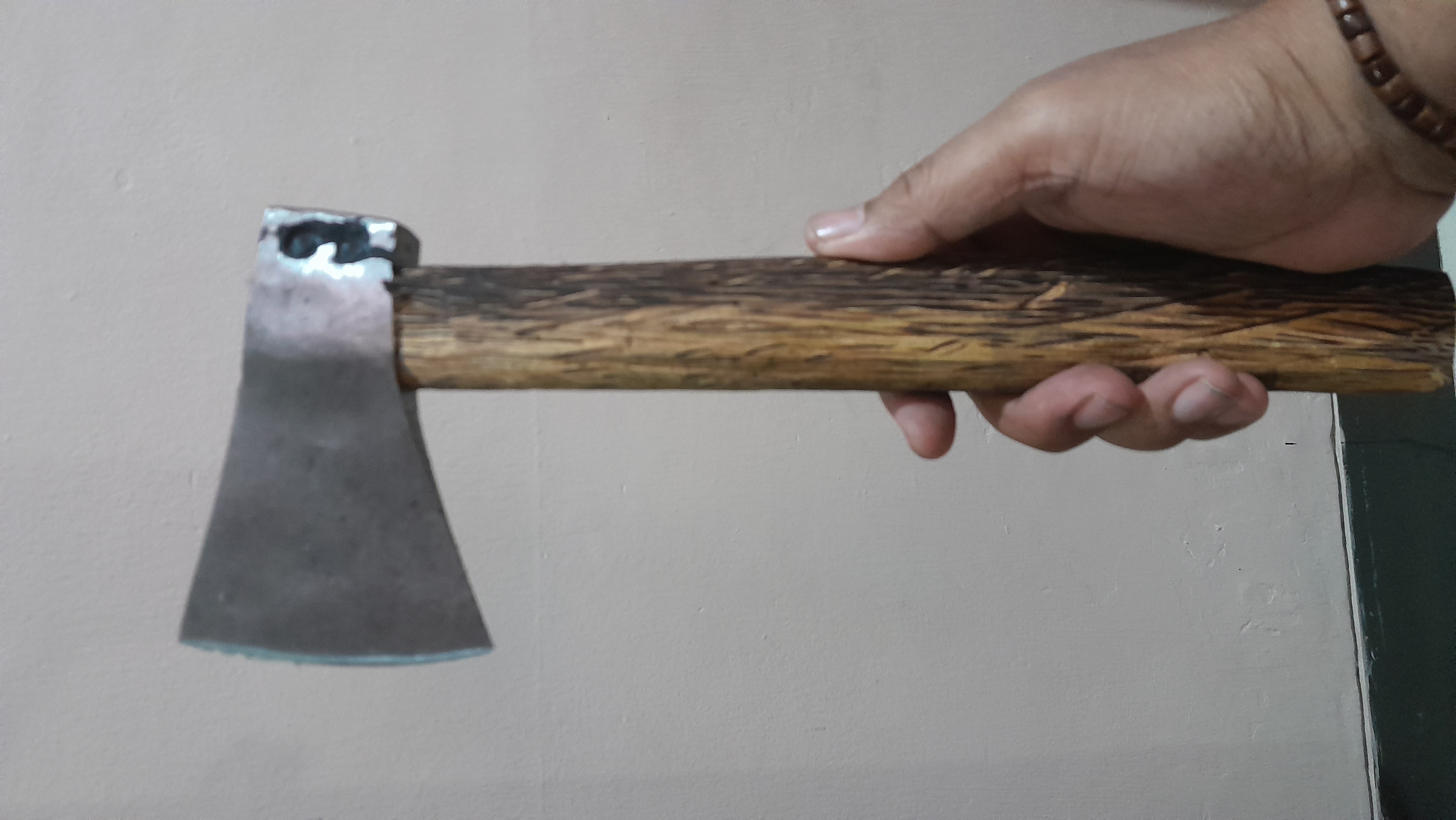 Kampak Kapak Baja asli Cacah Tulang Gagang Aren Berkualitas Ukuran ...