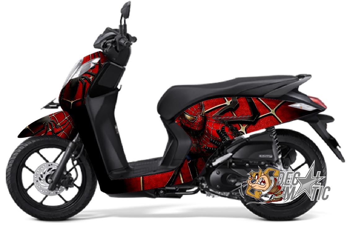 Stiker Full Body Decal Motor Honda Genio - Spiderman | Lazada Indonesia