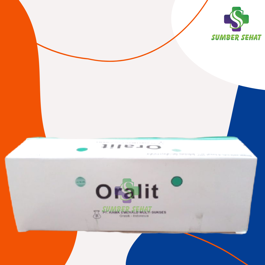 ORALIT RAMA BOX 100 SACHET | Lazada Indonesia