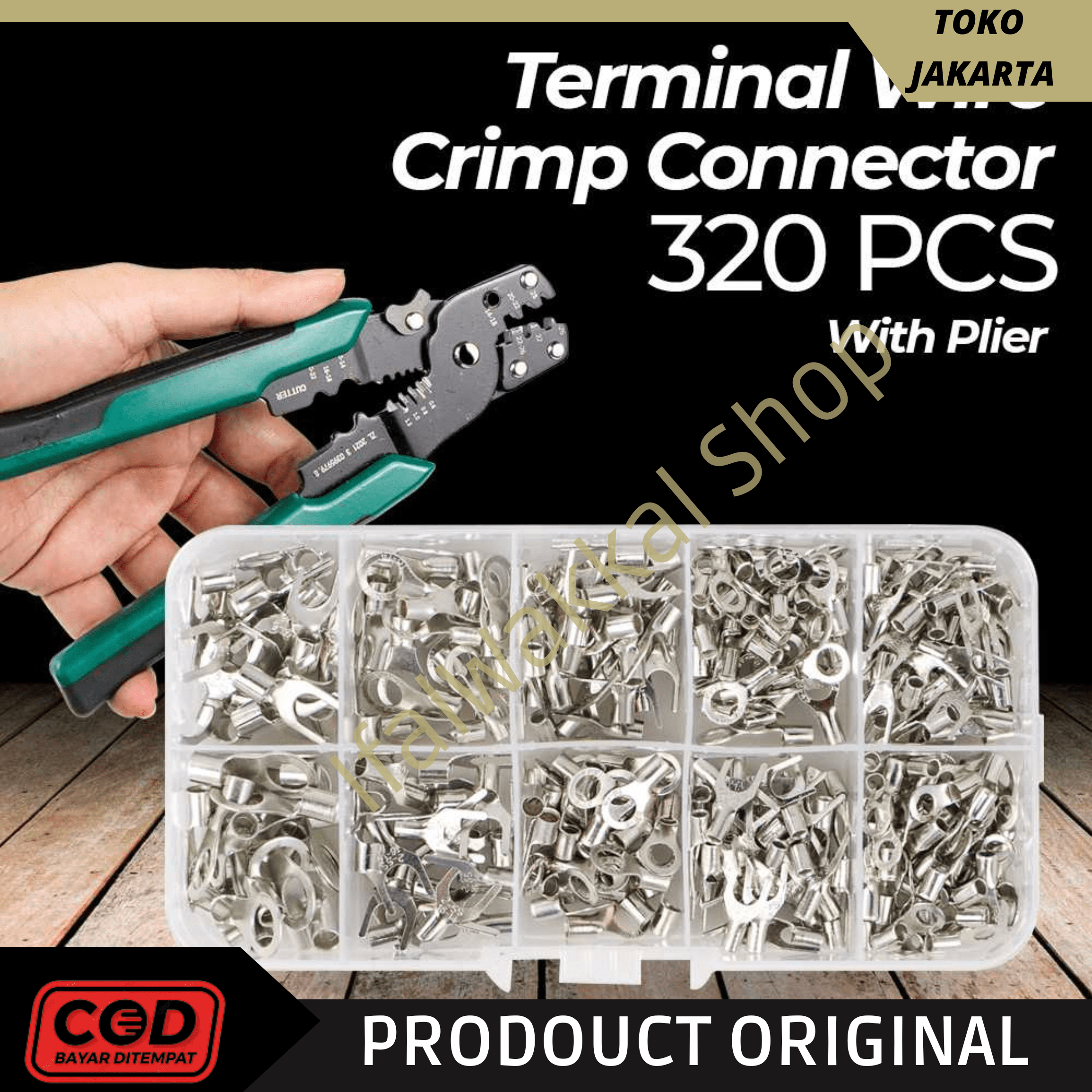 (COD) Terminal Wire Crimp Connector Kit 320 PCS with Plier WHDZ - SC6 ...