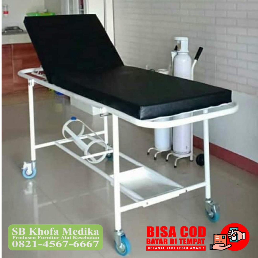 Brankar Stretcher Tandu Berkualitas transfer pasien klinik rumah sakit ...