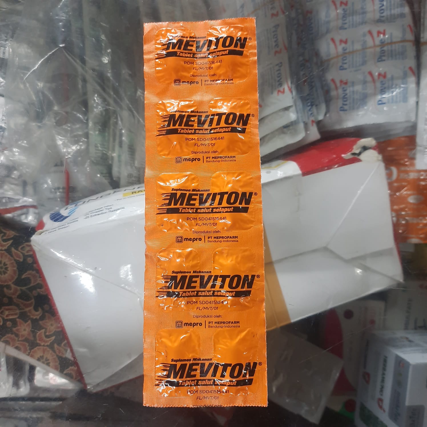 Meviton 10 Tablet Per Lembar - Multivitamin & Suplemen | Lazada Indonesia