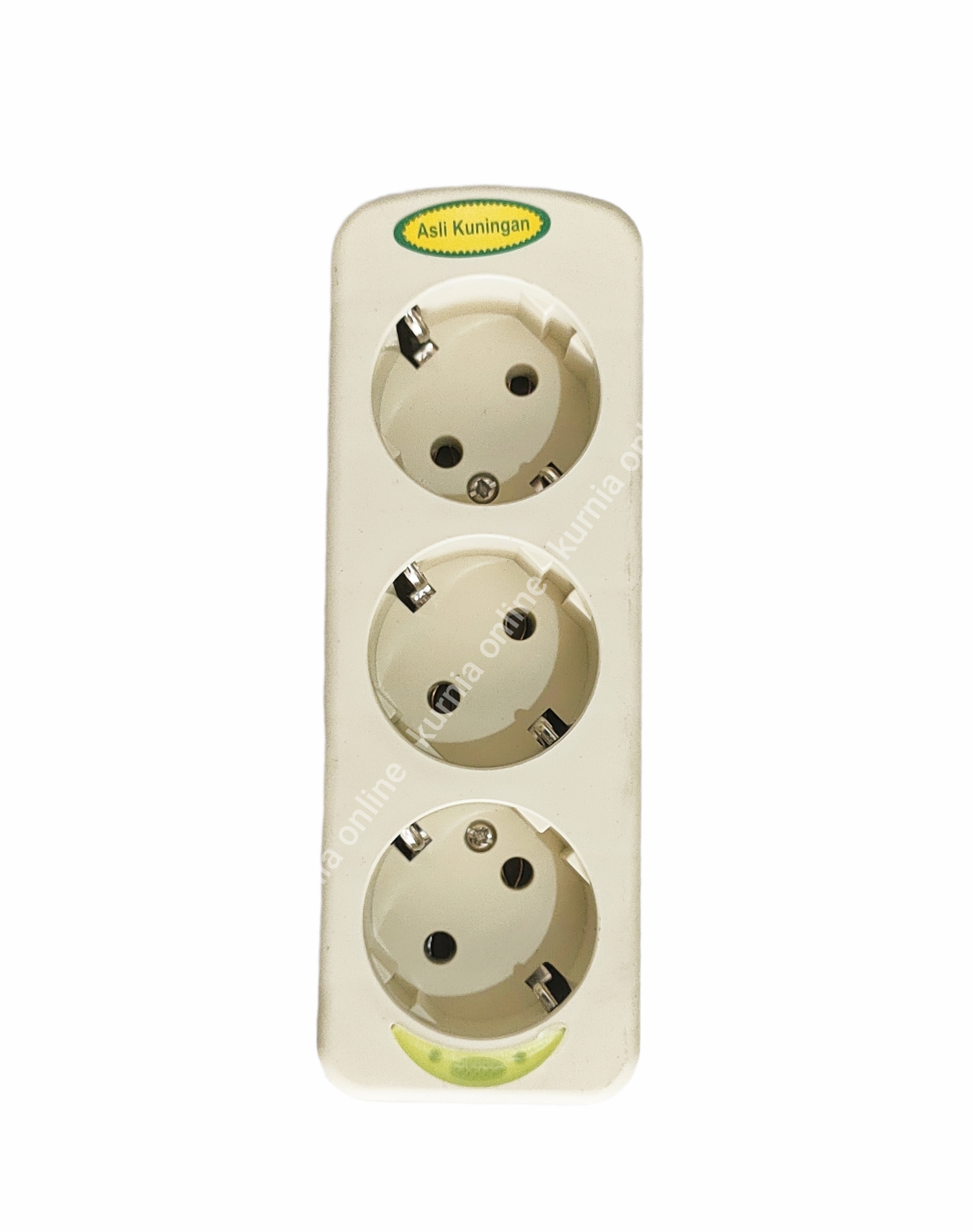 Terminal listrik kuningan colokan 3 lubang tanpa kabel | Lazada Indonesia