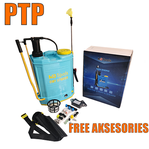 Elektrik Sprayer 16 liter Otomatis 2 in 1 Bahan tebal Semprotan hama ...