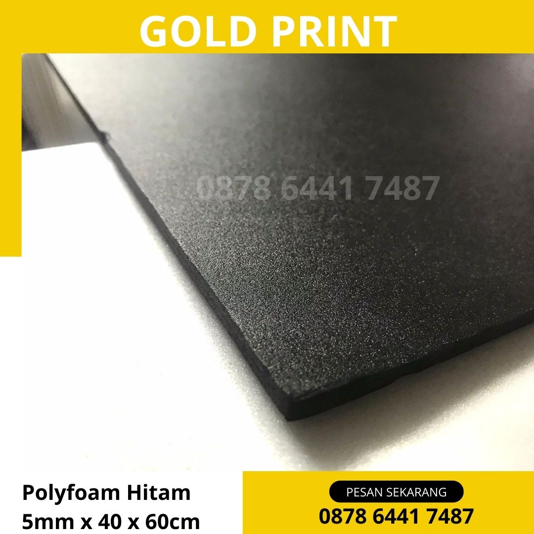 Polyfoam hitam 5mm x 40 x 60cm | Lazada Indonesia