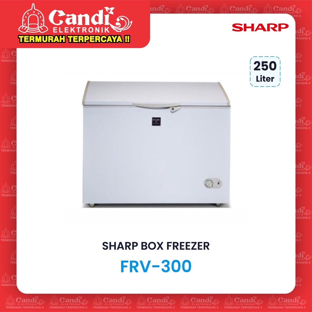 SHARP BOX FREEZER FRV-300 250 LITER CHEST FREEZER | Lazada Indonesia