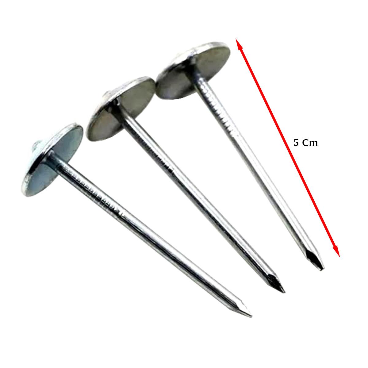 Paku Payung / Paku Seng Asbes Atap Curah 2 Inch 5 cm Per 1 Kg | Lazada ...