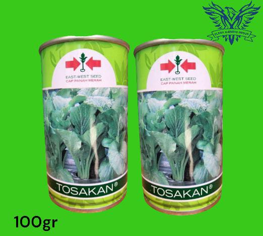 Benih Bibit Sawi Caisim TOSAKAN KALENG 100gr Sayuran Cesim Unggul ...