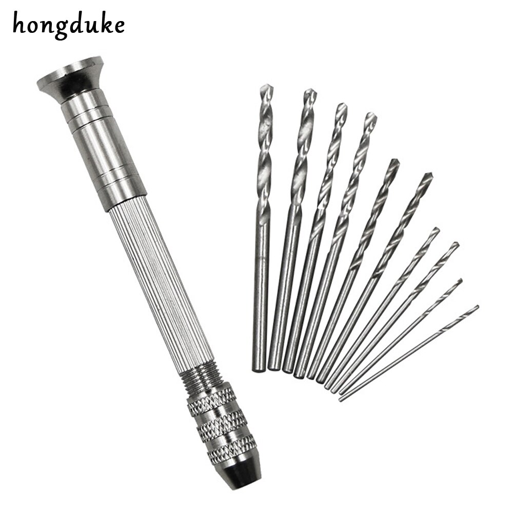 mini pen bor tangan hand drill Manual Lobang Tiny PCB Bahan Aluminium ...