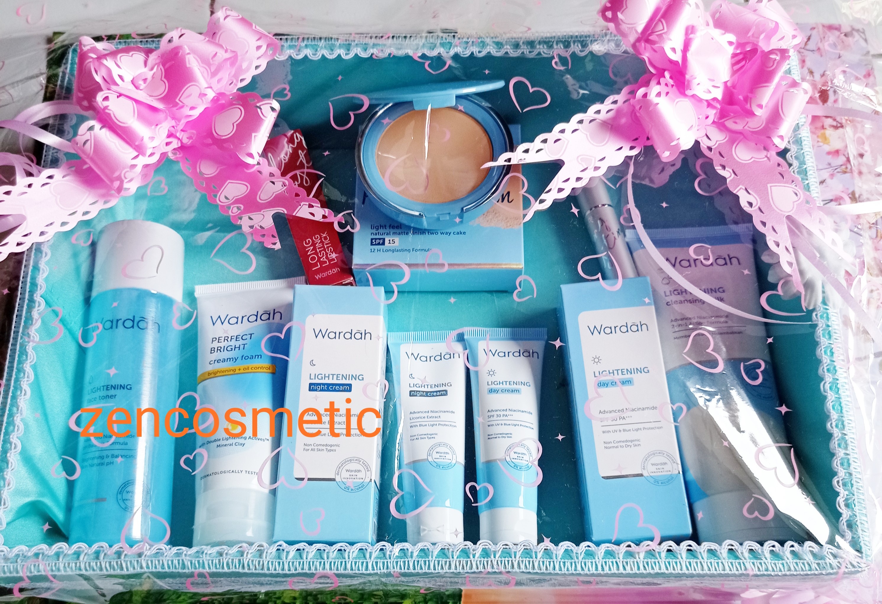 Wardah Paket Seserahan / Wardah Hantaran nikah Gratis Box | Lazada ...
