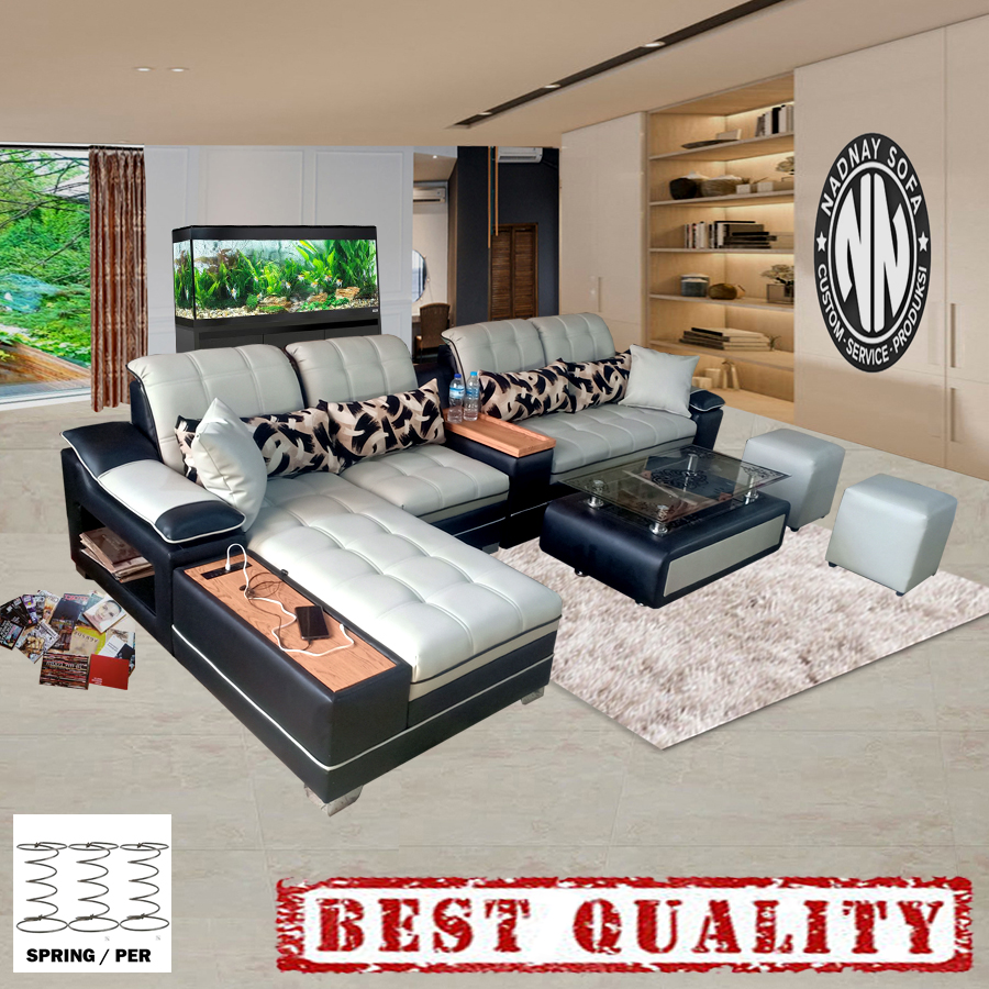 Sofa kursi L jumbo CLEOPATRA / Sofa L shape / Sofa modern design | Lazada Indonesia