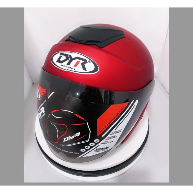 Helm Half Face DYR Kyoto Original | Helm Pria | Helm Murah | Helm Pria ...