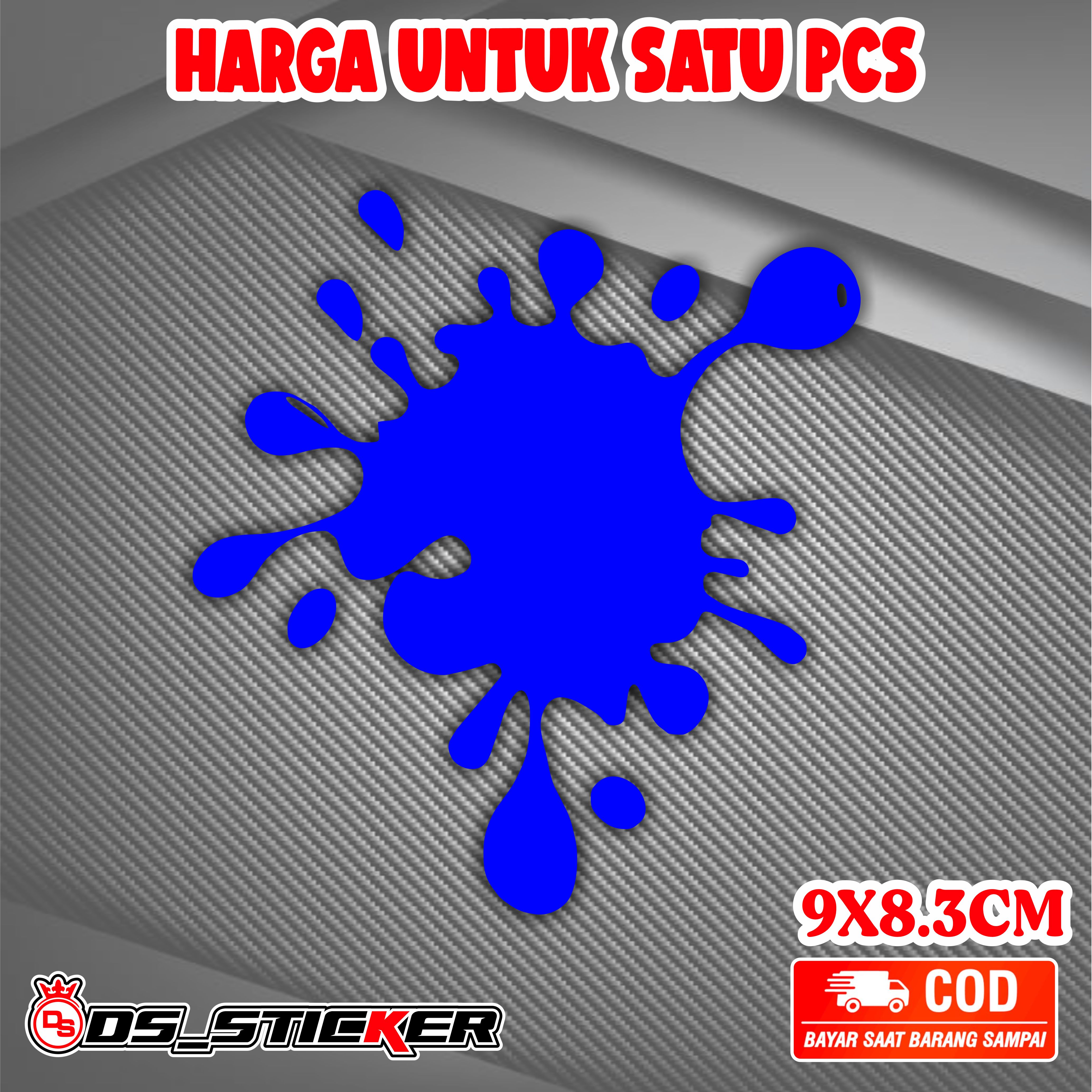 sticker cutting bercak stiker crot stiker tutup baret mobil dan motor ...